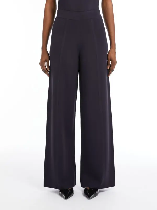 Max Mara Assiro High Waist Wide-leg Pants