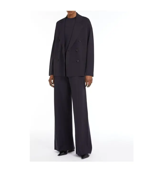 Max Mara Assiro High Waist Wide-leg Pants
