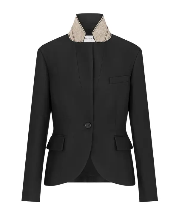Dior Fitted Jacket - Black