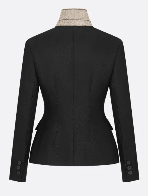 Dior Fitted Jacket - Black