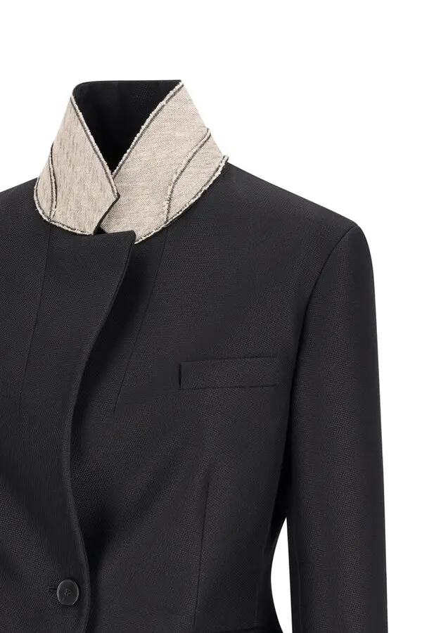 Dior Fitted Jacket - Black