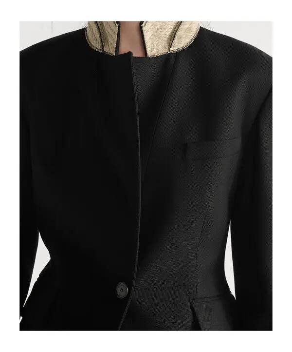 Dior Fitted Jacket - Black