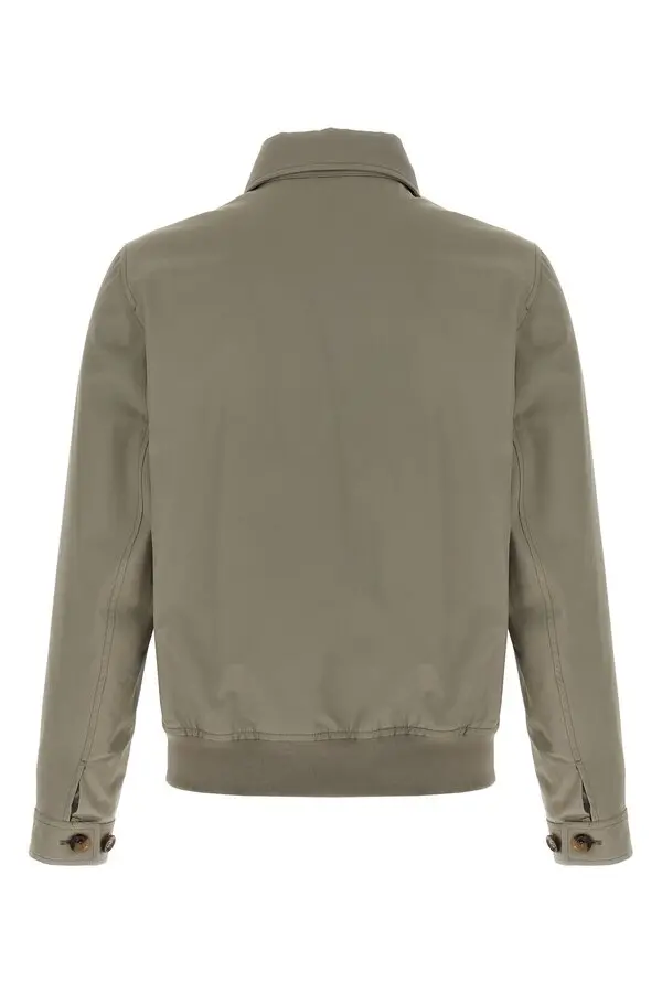 Brunello Cucinelli Buttoned Bomber Jacket