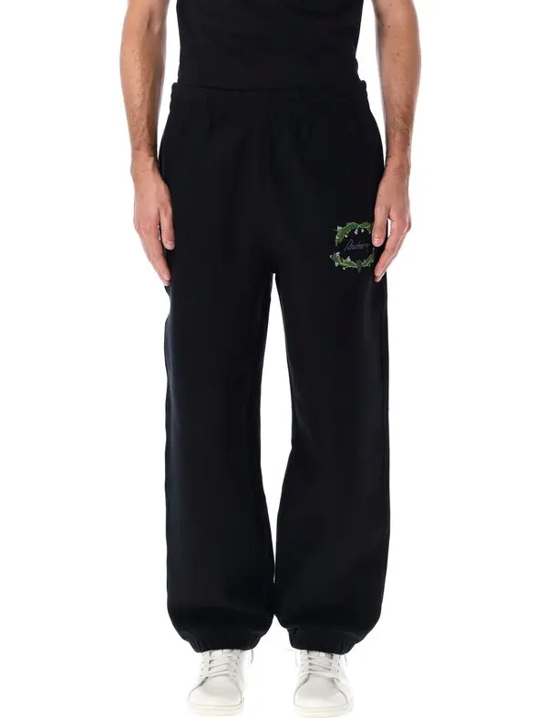 Burberry Logo Embroidered Track Pants
