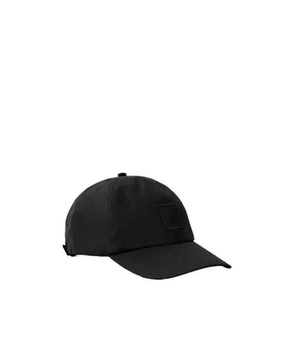 Stone Island Logo Patch Baseball Cap - Black