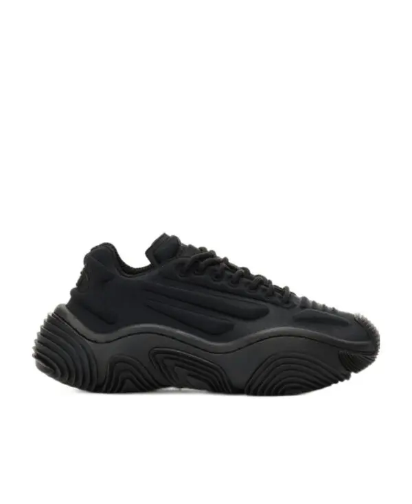 Alexander Wang Logo Detailed Lace-up Sneakers - Black