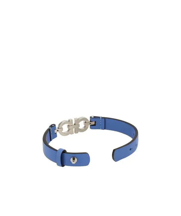 FERRAGAMO Double Gancini Bracelet - Brut