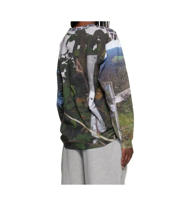 STEFAN COOKE Country View" Long-sleeve T-shirt