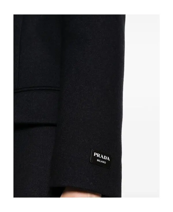 Prada Double-breasted Wool Coat