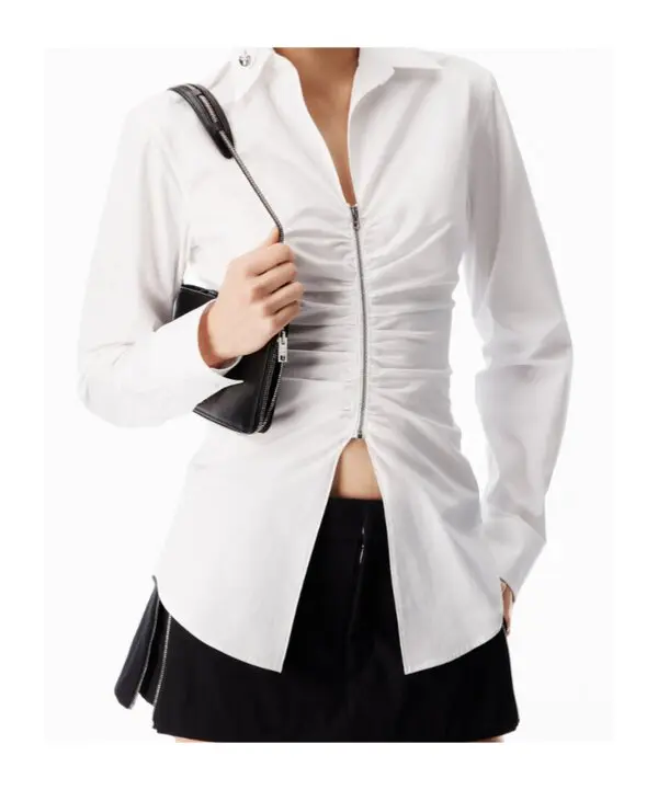 Alexander Wang Gathered Bust Shirt