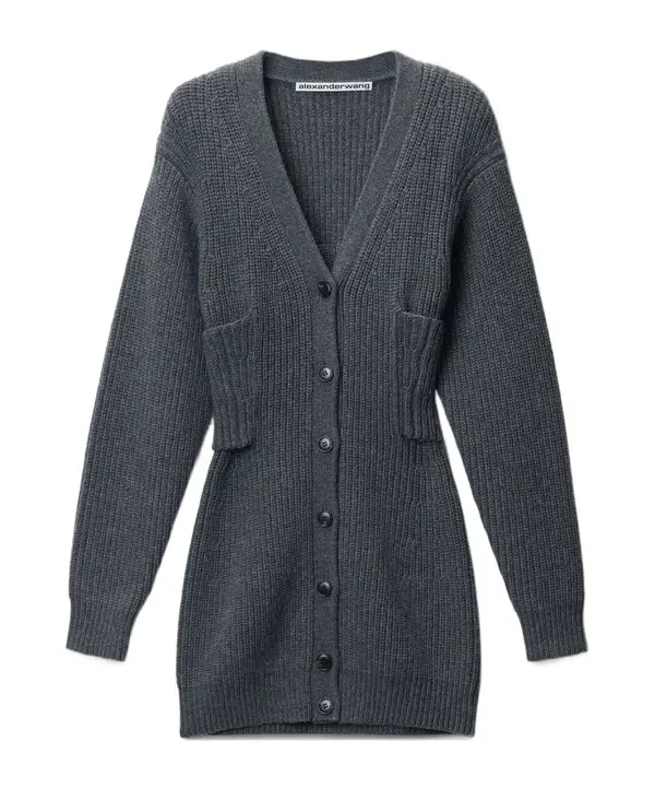 Alexander Wang Two-piece Knit Set - Charcoal-grey