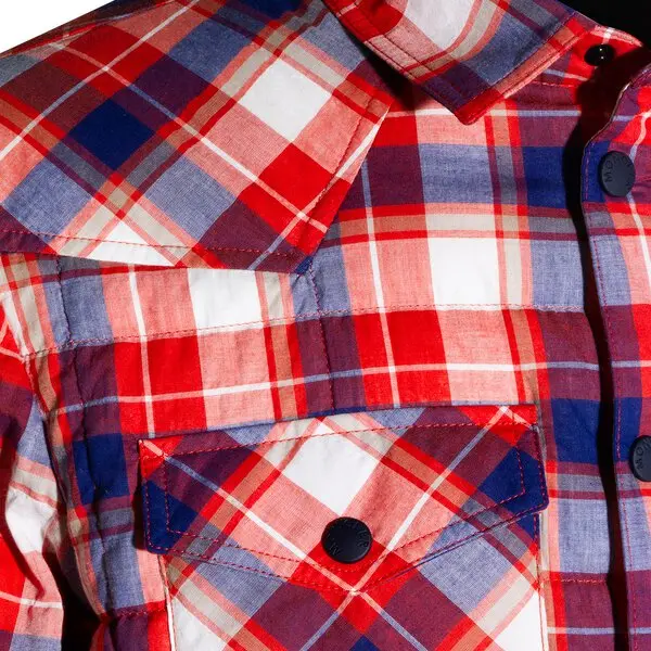 Moncler Long Sleeve Checkered Shirt Jacket