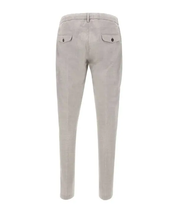 Eleventy Tailored Drawstring Pants - Gray