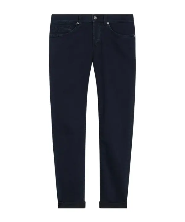 DONDUP Slim-fit Rolled-up Hem Trousers