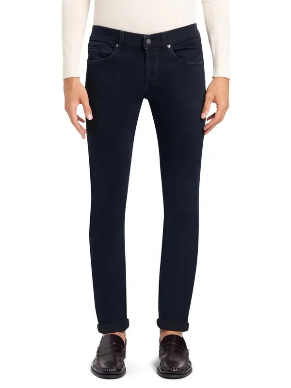 DONDUP Slim-fit Rolled-up Hem Trousers