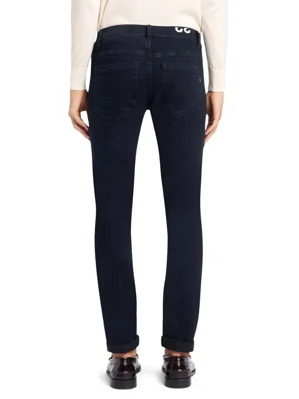 DONDUP Slim-fit Rolled-up Hem Trousers