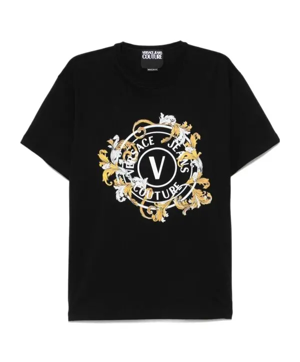 Versace Baroque Logo T-shirt - Black