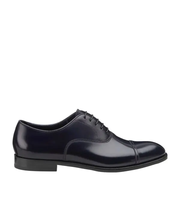 DOUCAL'S Round Toe Oxford Shoes - Blue