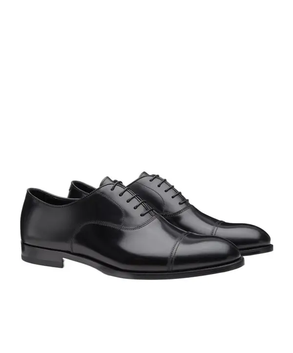 DOUCAL'S Round Toe Oxford Shoes - Blue