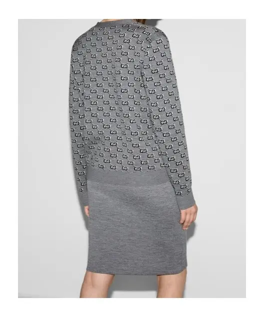 Gucci Gg Shadow Jacquard Cardigan
