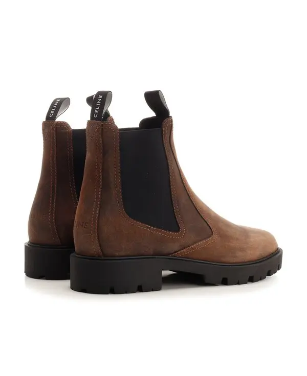 Celine Round Toe Chelsea Boots