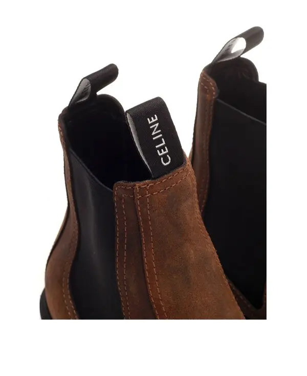 Celine Round Toe Chelsea Boots
