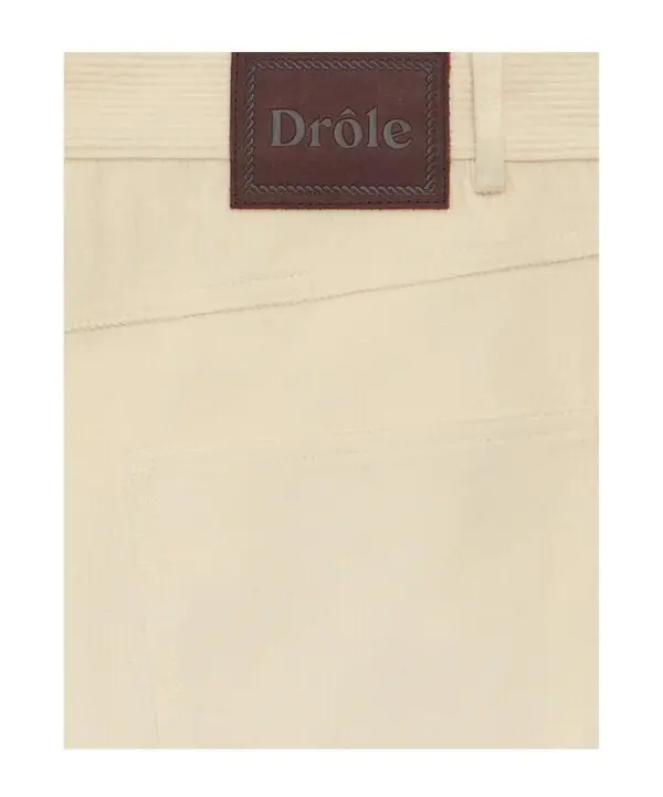Drole De Monsieur Le Pantalon Baggy Velours Pants
