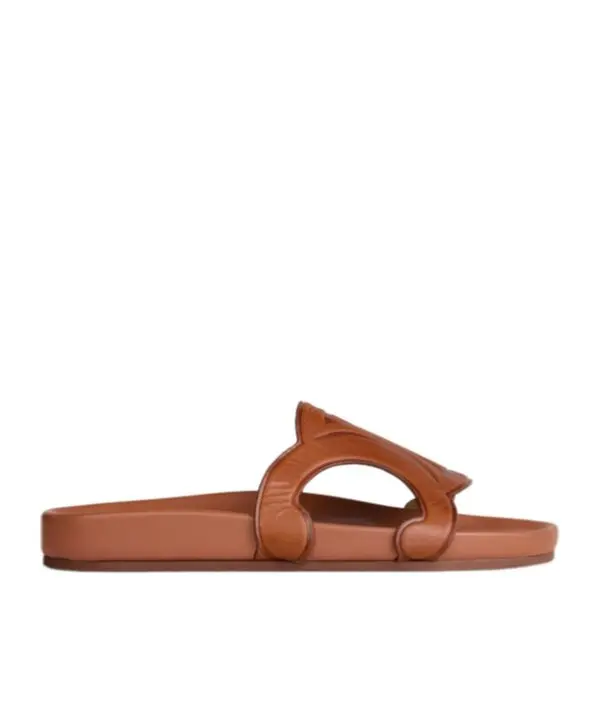 Celine Triomphe Calfskin Slides