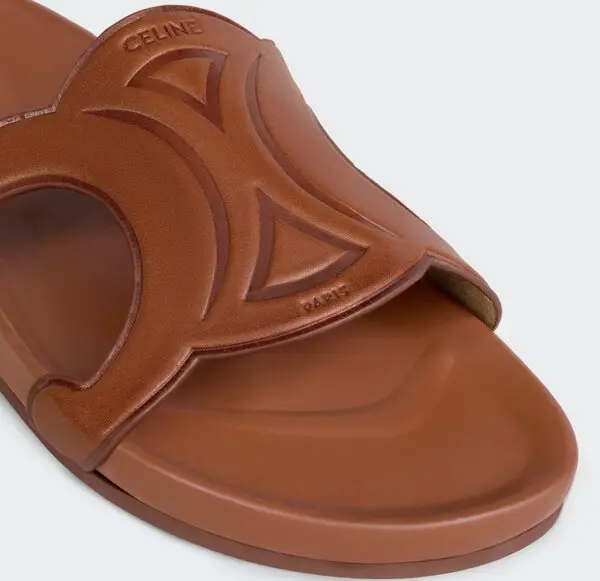 Celine Triomphe Calfskin Slides