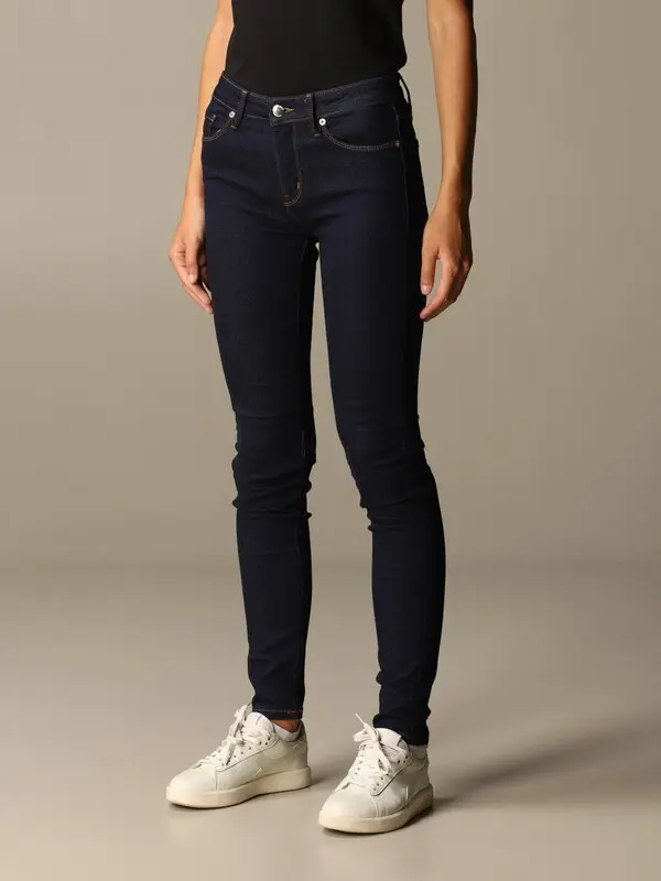 Moschino Embroidered Skinny Jeans