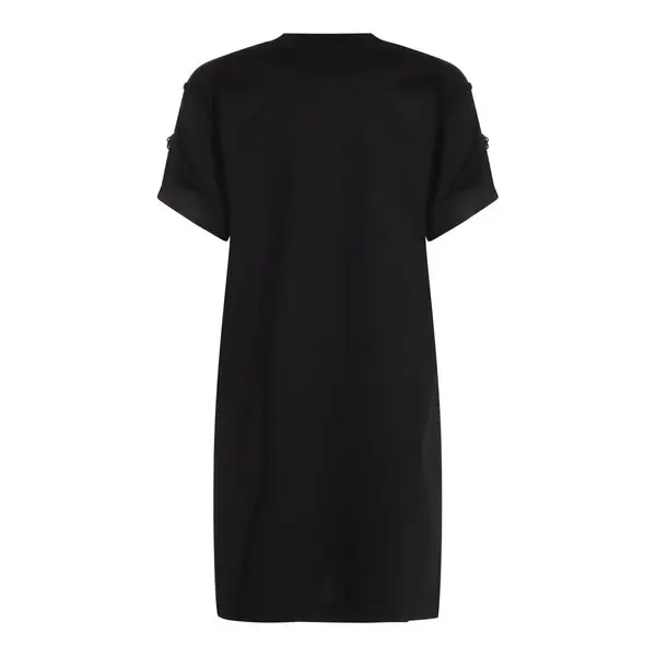 Burberry Logo Embroidered Crewneck T-shirt Dress