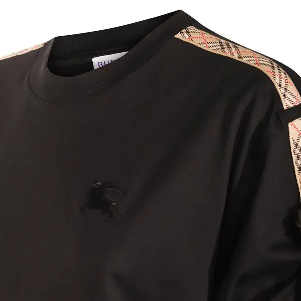 Burberry Logo Embroidered Crewneck T-shirt Dress