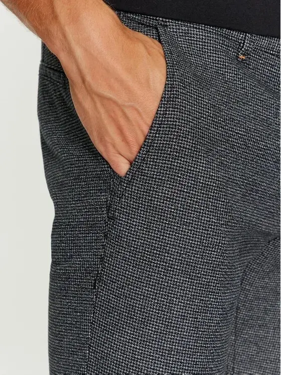 Hugo Boss Textured Slim Fit Trousers
