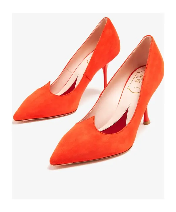 ROGER VIVIER I Love Vivier Pumps In Suede