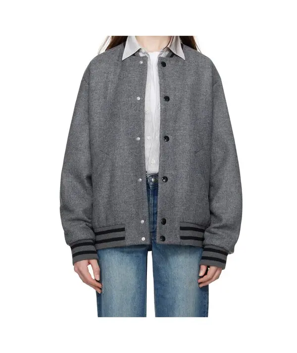 A.p.c. Micky Striped Blouson Jacket