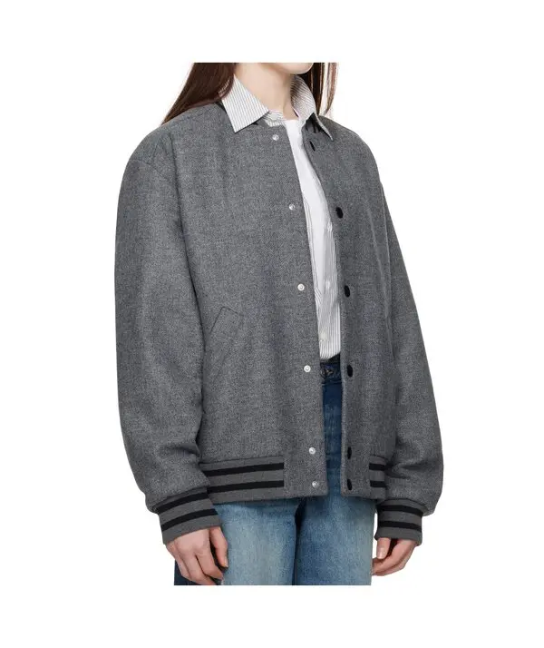 A.p.c. Micky Striped Blouson Jacket
