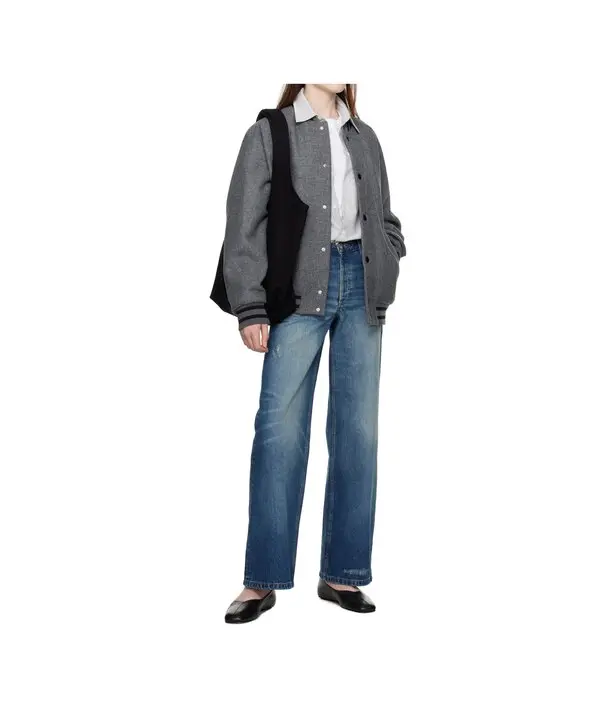 A.p.c. Micky Striped Blouson Jacket