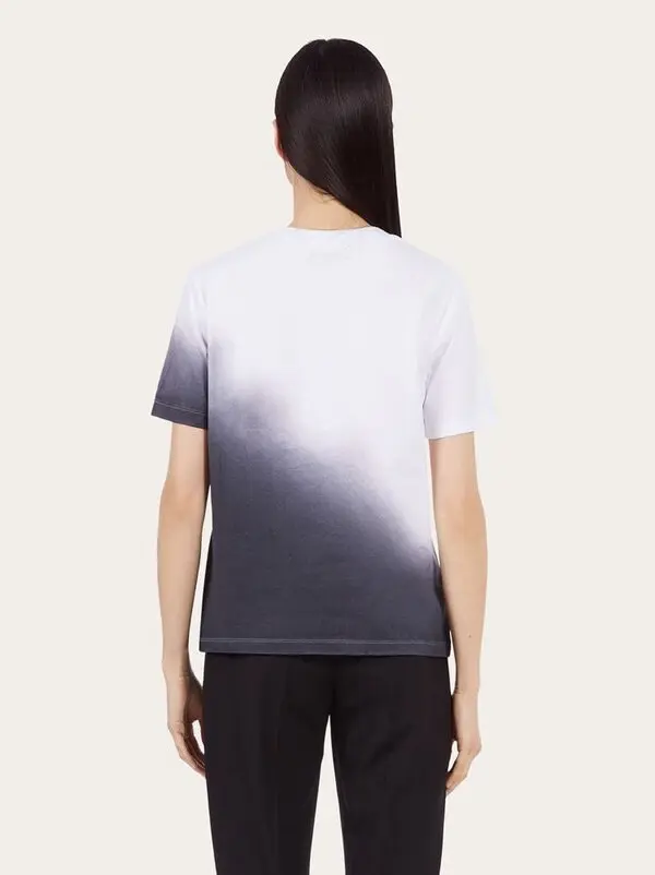 FERRAGAMO T-shirt With Round Neck And Short Sleeves