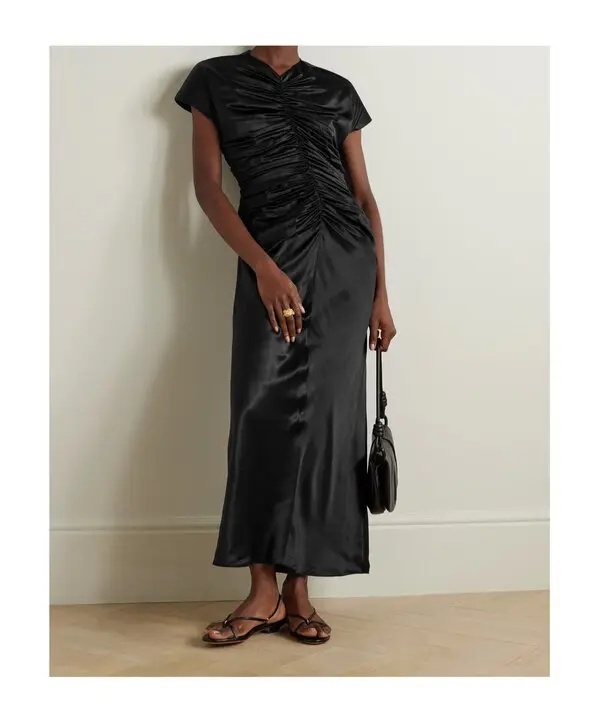 Tove Pleated Midi Dress