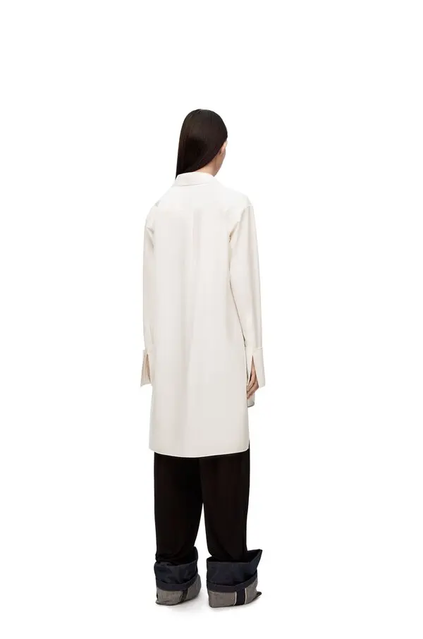 Loewe Deconstructed Long-sleeved Shirt Dress