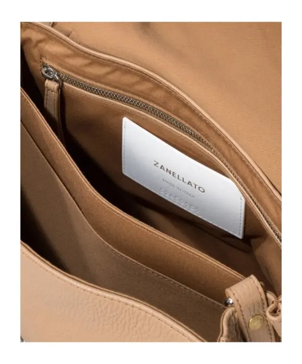 ZANELLATO Postina Baby Crossbody Bag - Nude