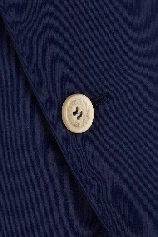 Brunello Cucinelli Single-breasted Silk Jacket - Blue