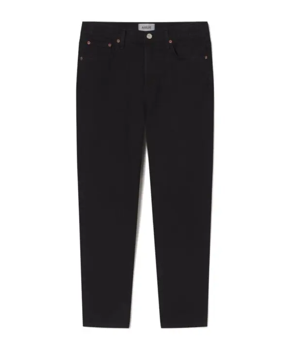 AGOLDE Buttoned Straight-leg Jeans