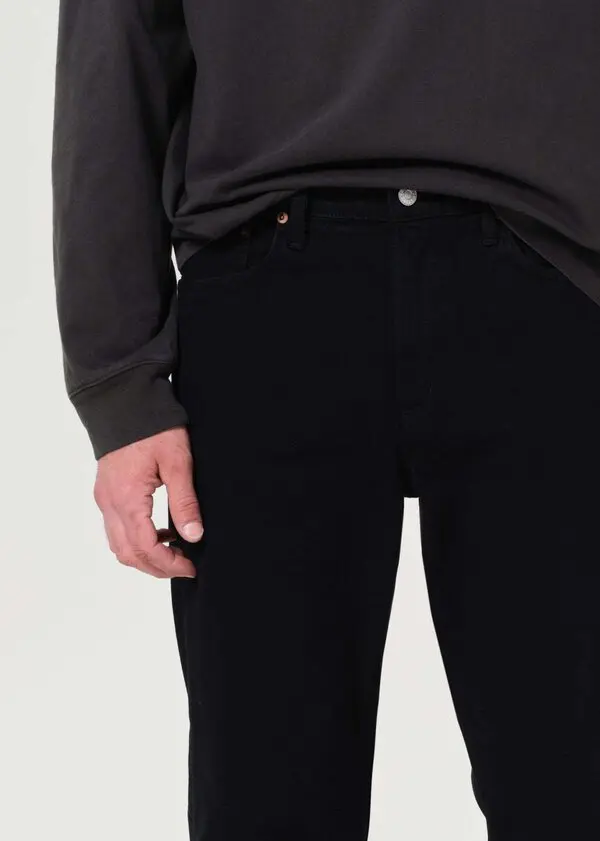 AGOLDE Buttoned Straight-leg Jeans