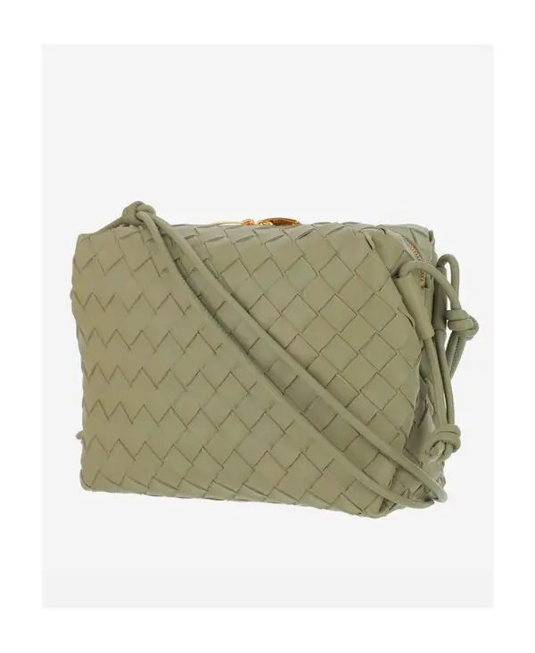 Bottega Veneta Small Loop Camera Bag - Limestone