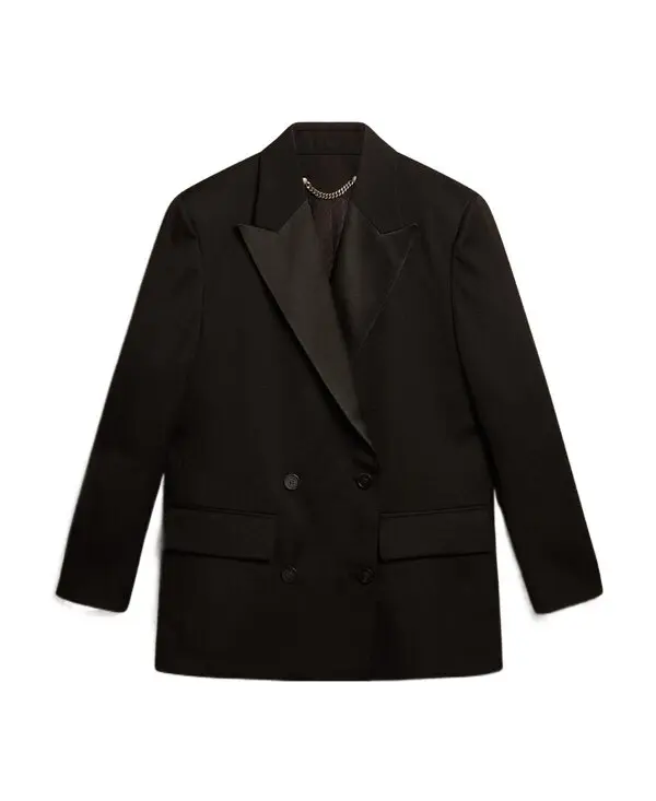 GOLDEN GOOSE Peak Lapel Double-breasted Tailored Blazer