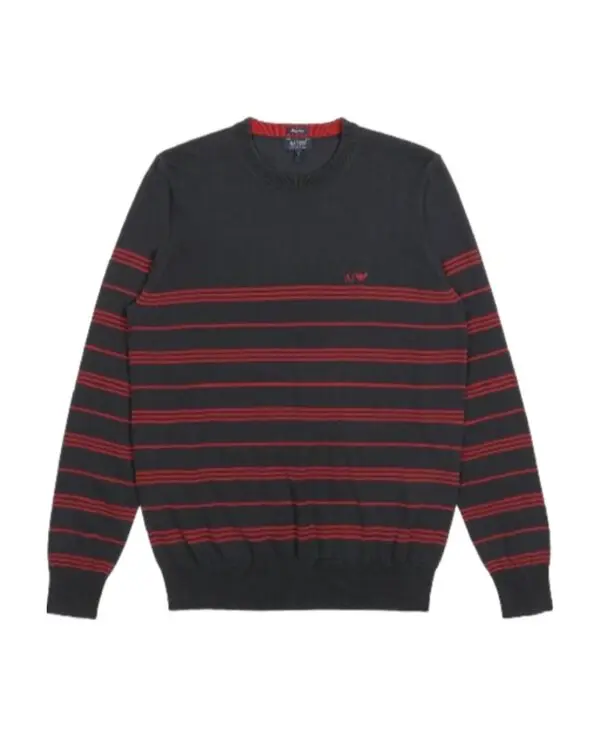Emporio Armani Striped Pullover Sweater