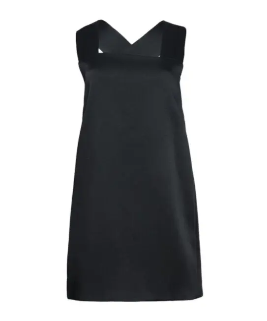 Khaite Mella Sleeveless Mini Dress - Black