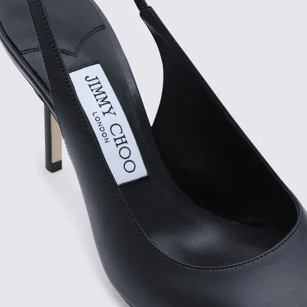 JIMMY CHOO Love 85 Pointed Toe Slingback Pumps - Black