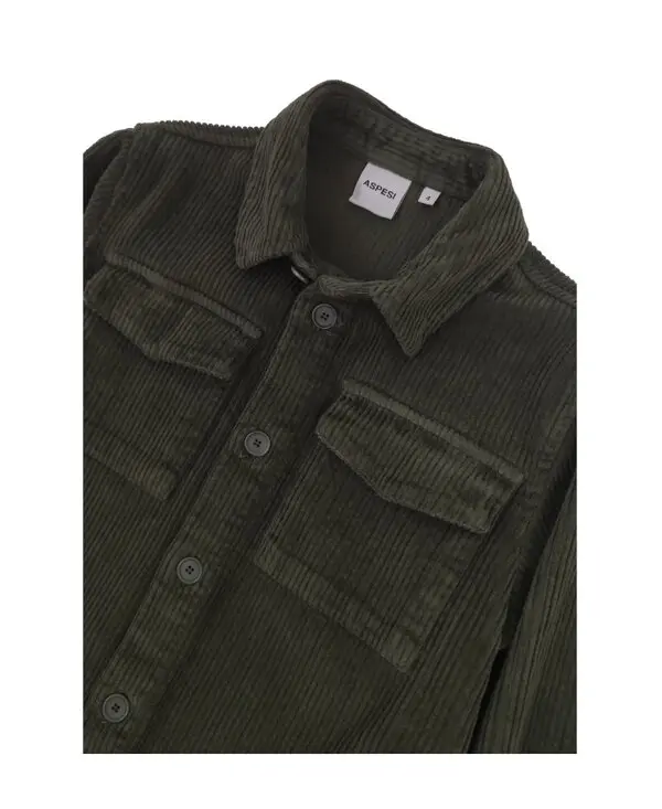 Aspesi Corduroy Button-down Shirt